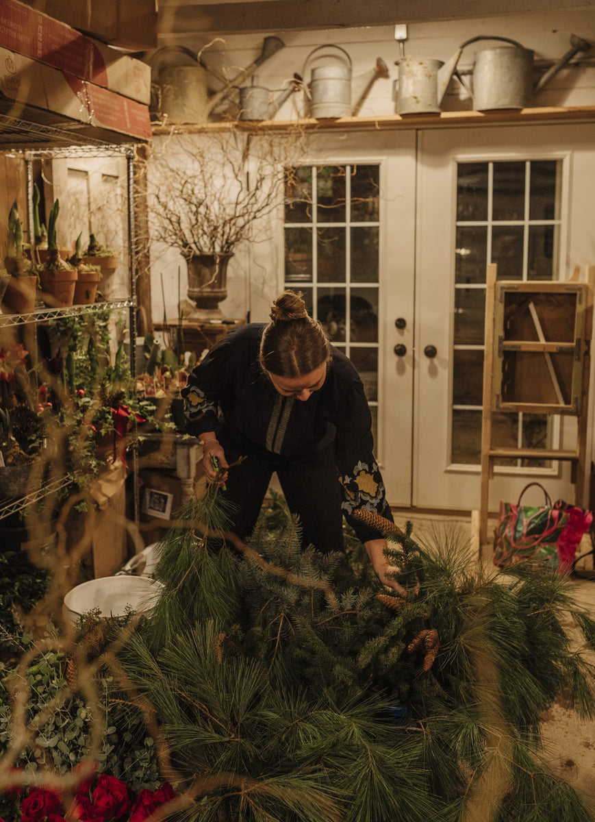 Holiday Wreath Workshop – Ruby Moon Floral