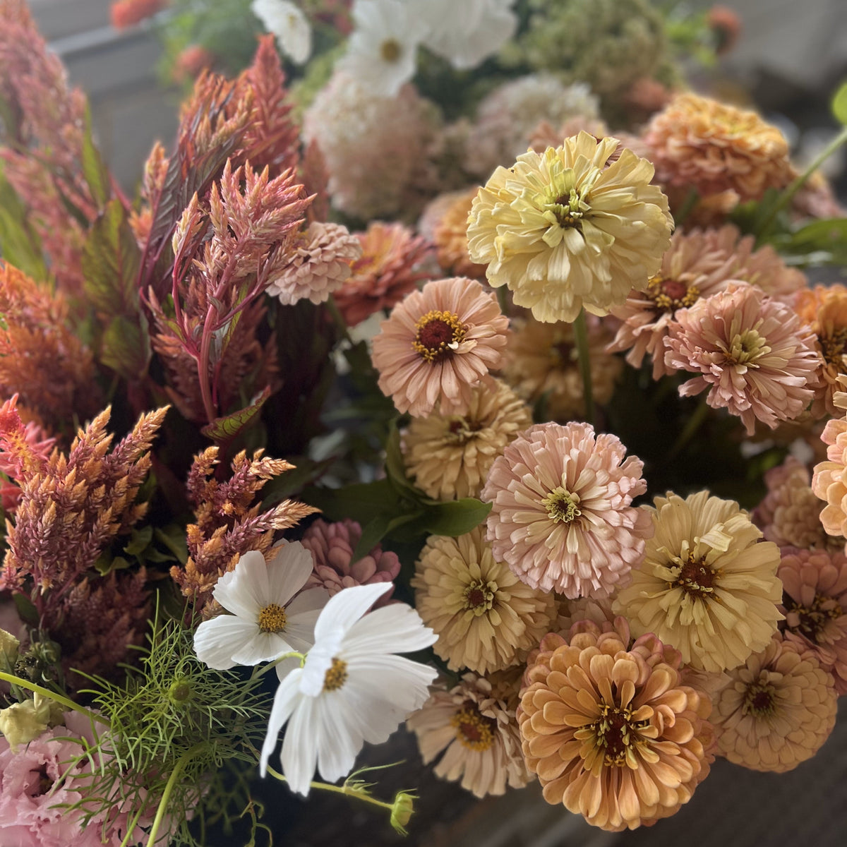 Wedding Floral Bucket – Ruby Moon Floral